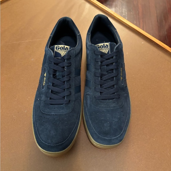 Gola | Shoes | Gola Mens Dark Blue Suede Sneakers | Poshmark